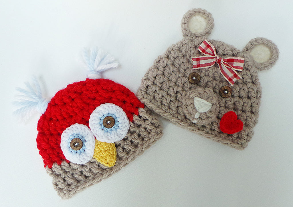 owl hat knitting pattern