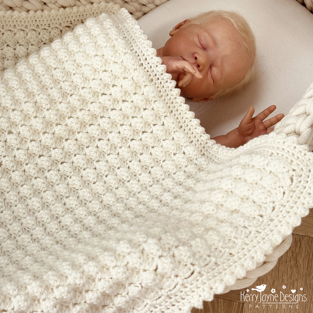 Bridgerton Blanket Crochet Pattern USA – Kerry Jayne Designs Ltd
