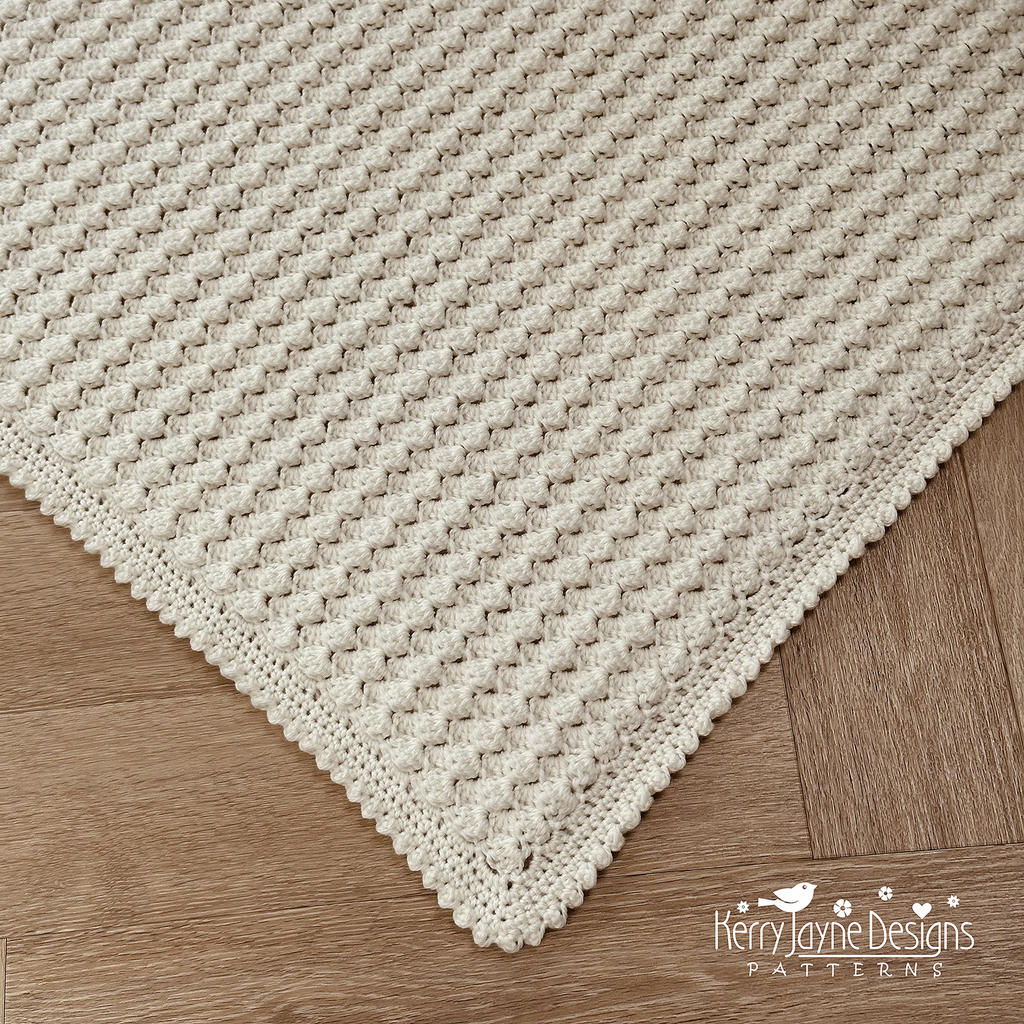 Bridgerton Blanket Crochet Pattern USA – Kerry Jayne Designs Ltd
