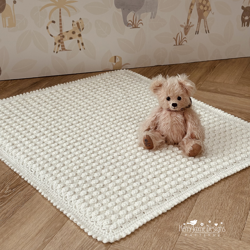 Bridgerton Blanket Crochet Pattern USA – Kerry Jayne Designs Ltd
