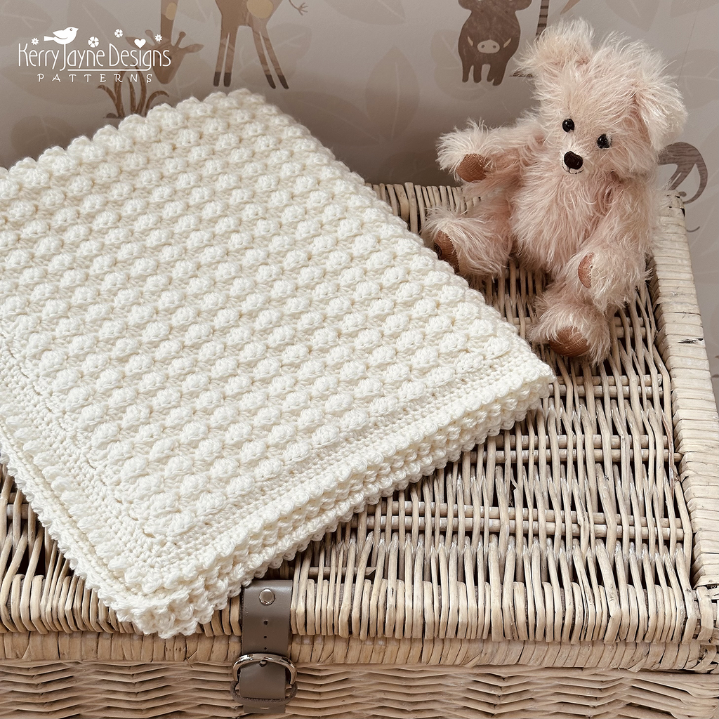 Bridgerton Blanket Crochet Pattern USA – Kerry Jayne Designs Ltd