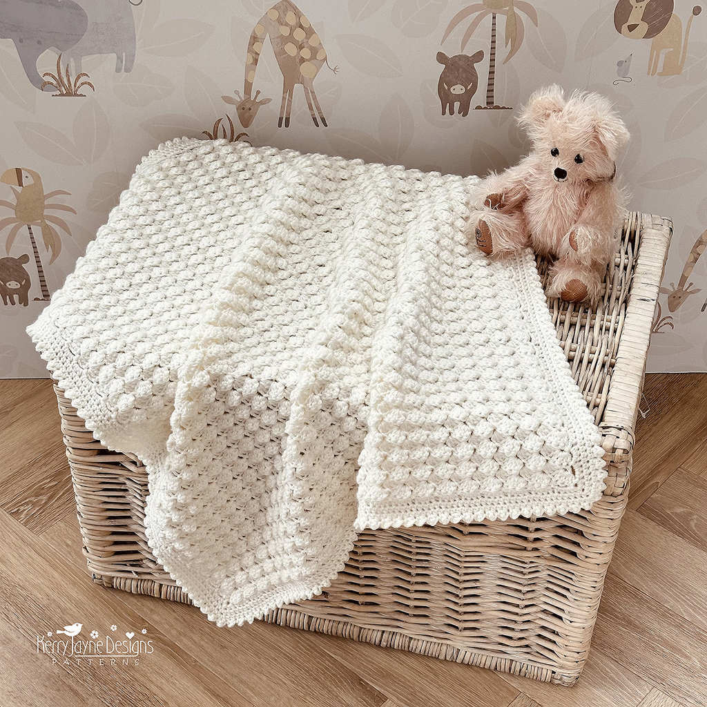 Bridgerton Blanket Crochet Pattern UK – Kerry Jayne Designs Ltd