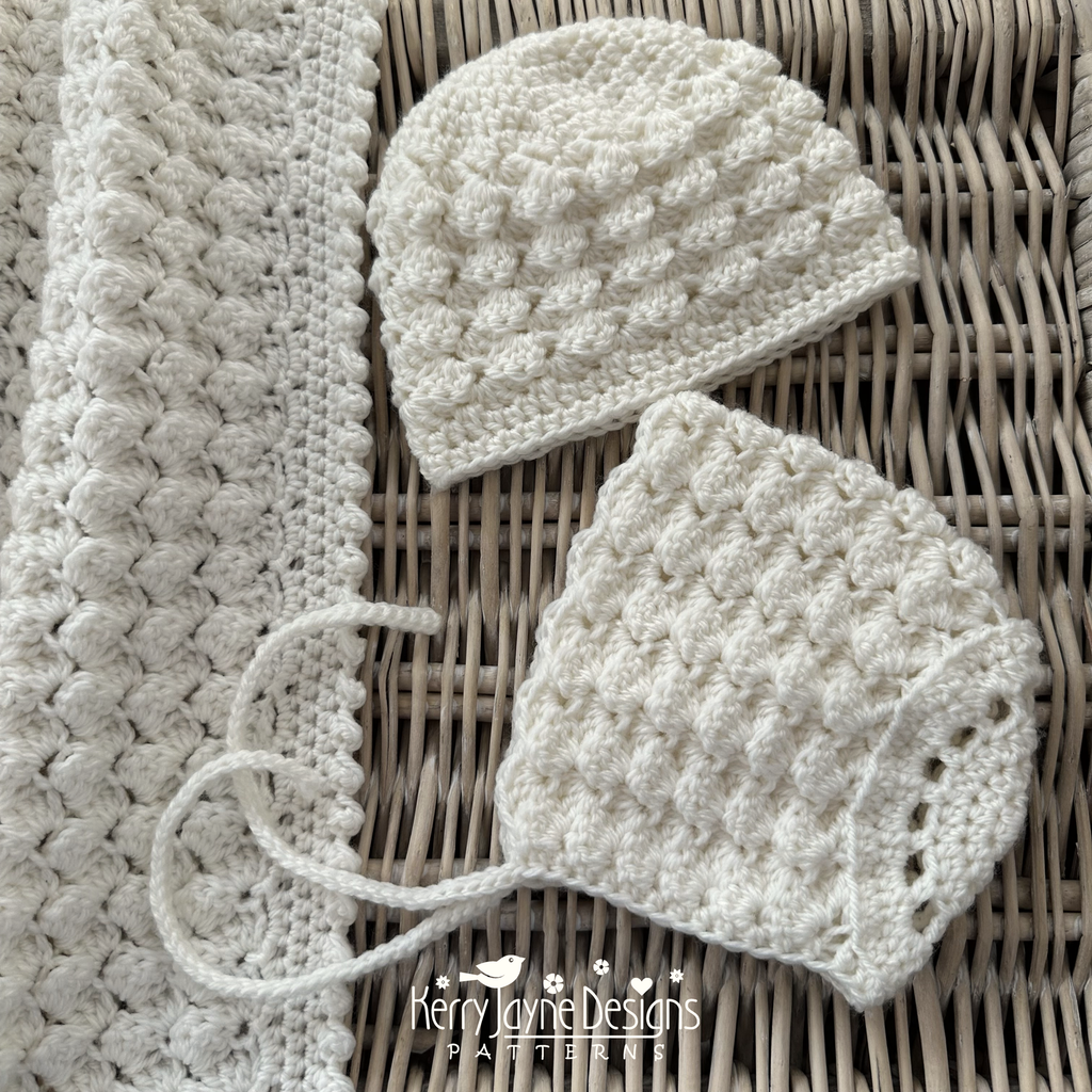 Bridgerton Bonnet & Hat Crochet Pattern UK – Kerry Jayne Designs Ltd