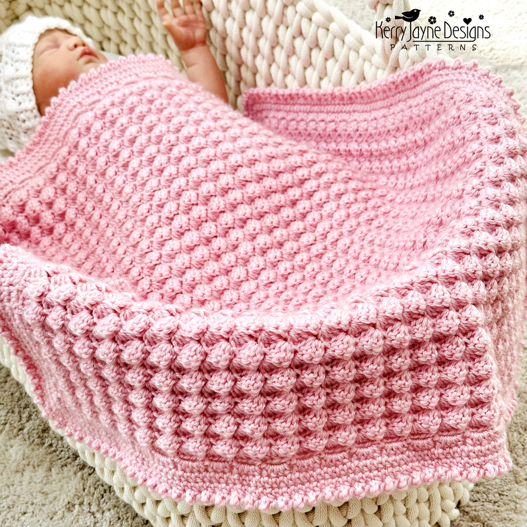 Bridgerton Blanket Crochet Pattern USA – Kerry Jayne Designs Ltd