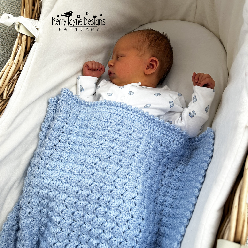 Bridgerton Blanket Crochet Pattern USA – Kerry Jayne Designs Ltd