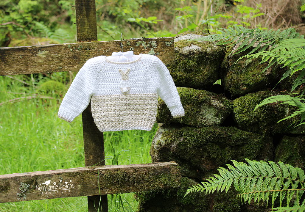 Bobtail Jumper Crochet Pattern USA – Kerry Jayne Designs Ltd