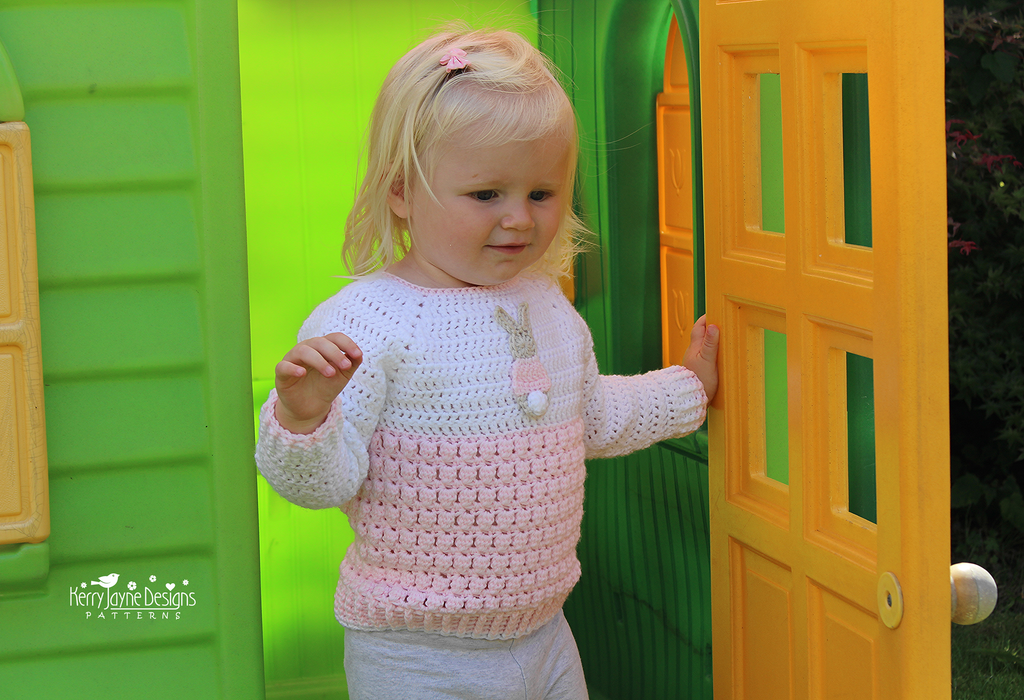 Bobtail Jumper Crochet Pattern USA – Kerry Jayne Designs Ltd