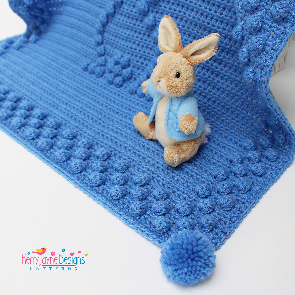 Flopsy Bunny Blanket Pattern UK – Kerry Jayne Designs Ltd