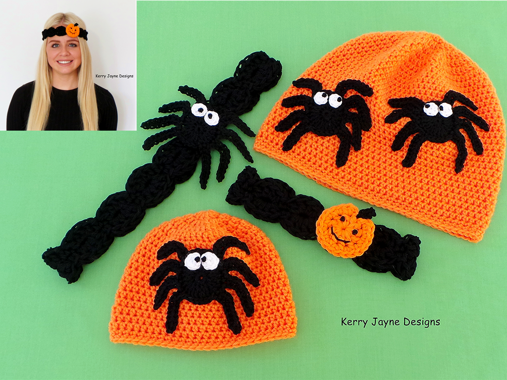 Halloween Hat and Headband Patterns USA – Kerry Jayne Designs Ltd