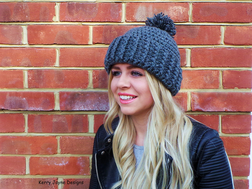 Hard Rock Hat Crochet Pattern USA – Kerry Jayne Designs Ltd