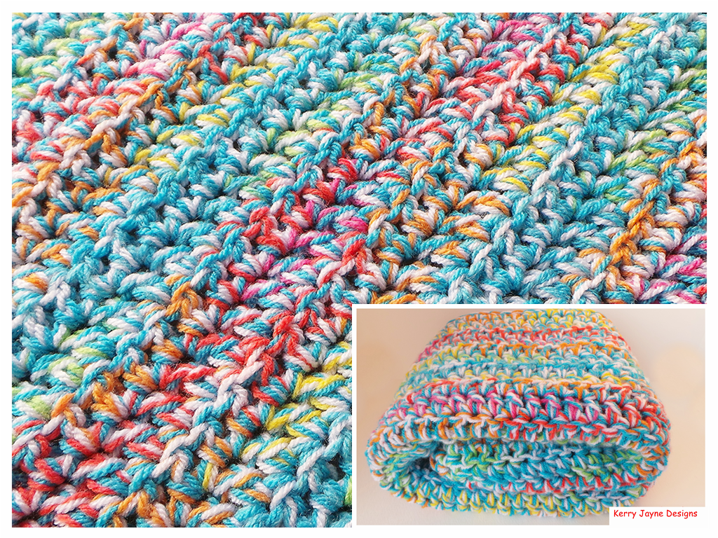 Jazzy Fun Blanket Crochet Pattern USA – Kerry Jayne Designs Ltd