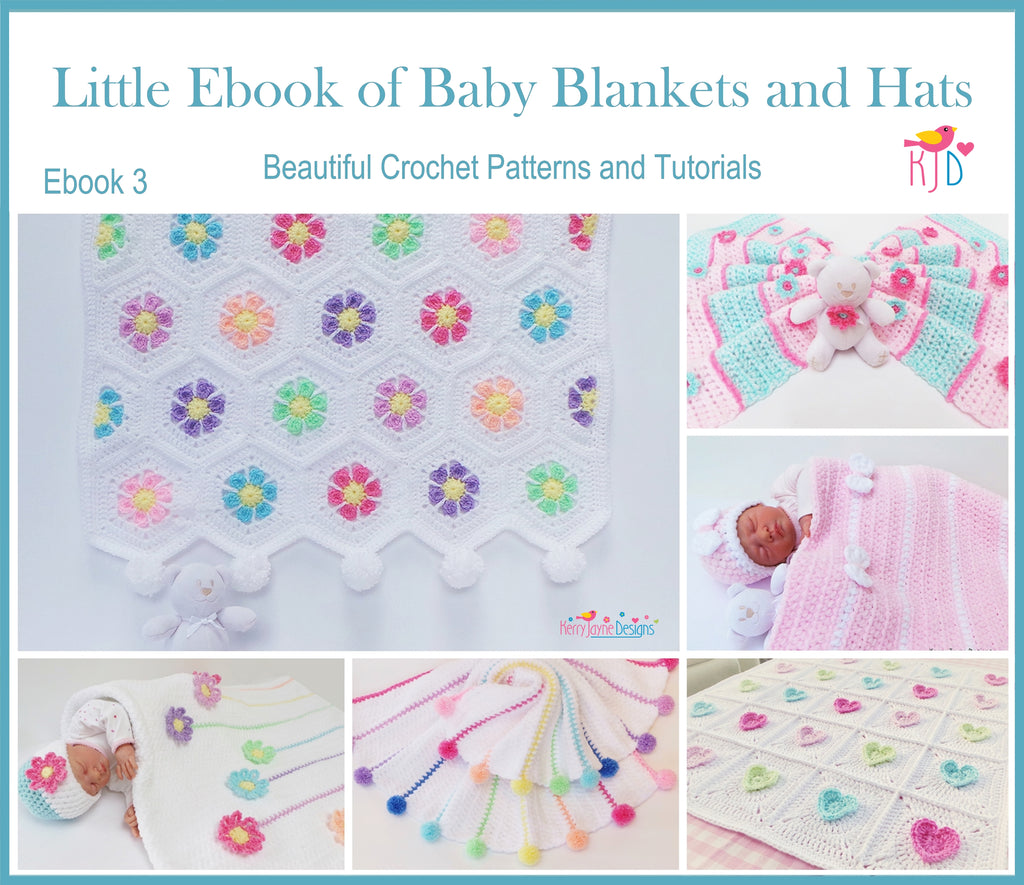 Little Ebook of Baby Blankets and Hats UK – Kerry Jayne Designs Ltd