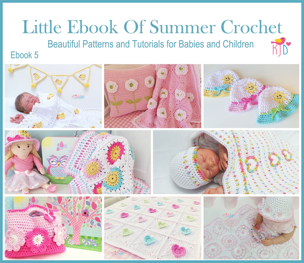 Little Ebook of Summer Crochet UK – Kerry Jayne Designs Ltd