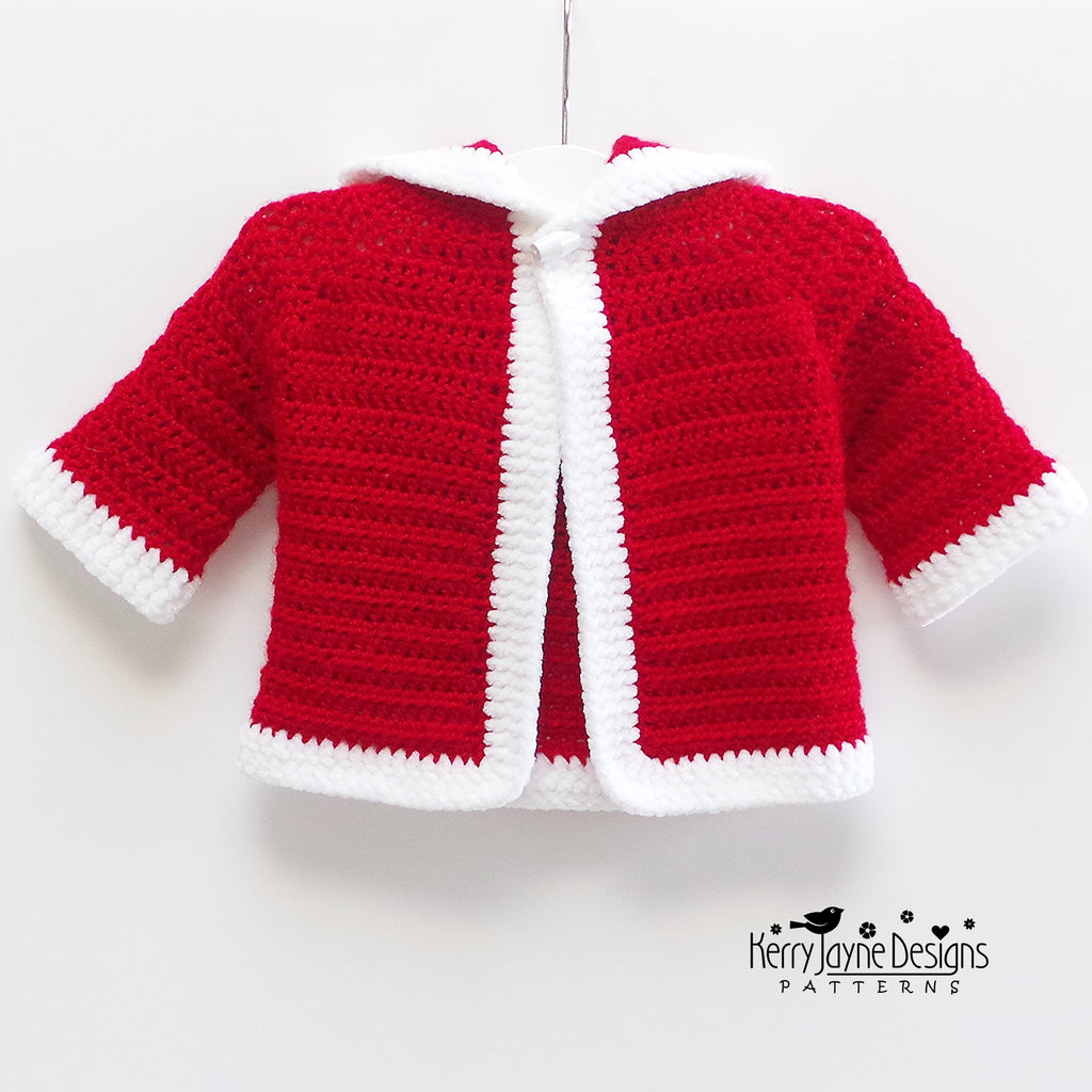 Santa Baby Hooded Jacket UK – Kerry Jayne Designs Ltd
